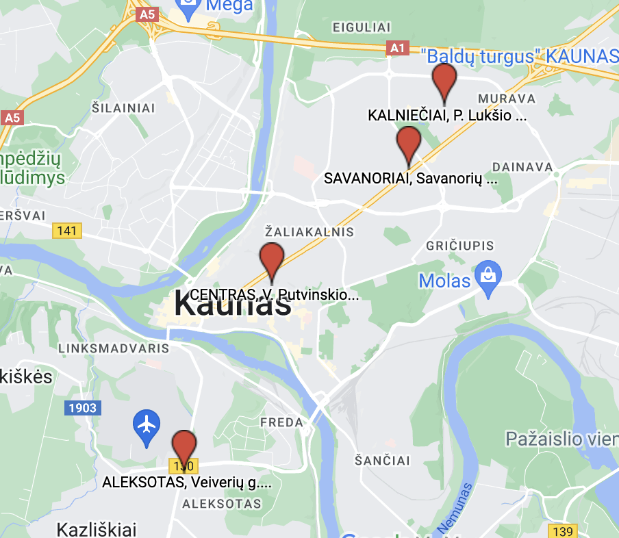 Vairuotojo sveikatos medicininė pažyma Regitrai greitai Kaunas - kaina